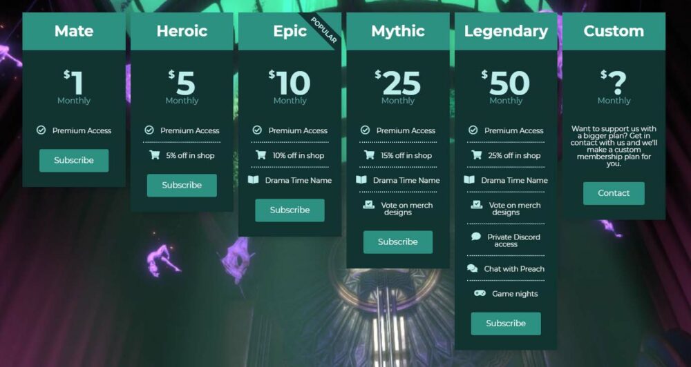 Brand New Preach Gaming Website! - Preach Gaming